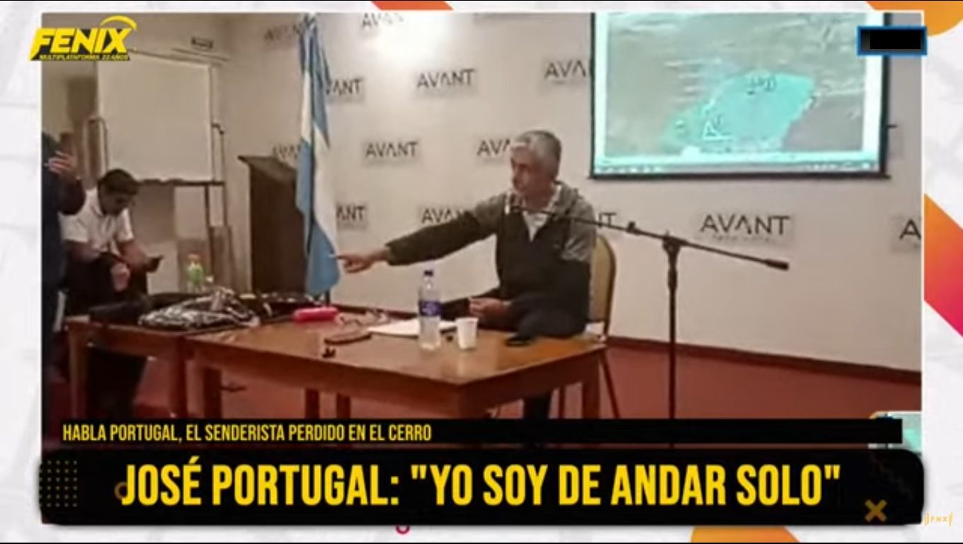 José Portugal relató su odisea de 13 días perdido en el Cerro El Morro ...