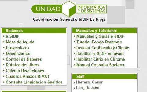 e-SIDIF, el Sistema Financiero con el que Nación controla el gasto de ...